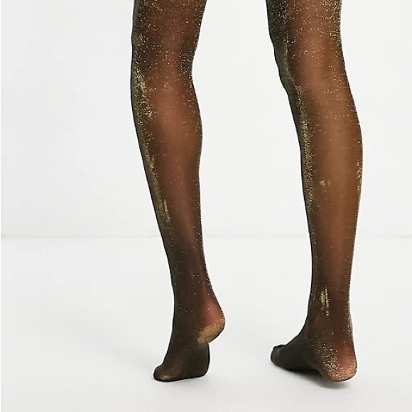 Accessories | Gold Tights | Poshmark